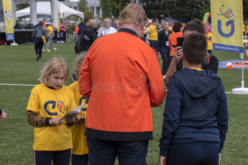Open Day at the Johan Cruijff Foundation at Amsterdam the Netherlands ...