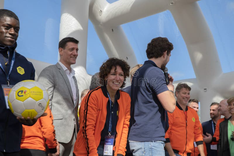 Open Day at the Johan Cruijff Foundation at Amsterdam the Netherlands ...