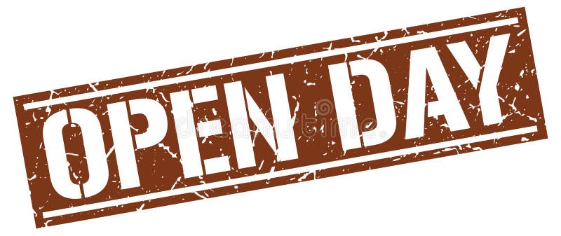 Open day stamp stock vector. Illustration of grunge - 120872229