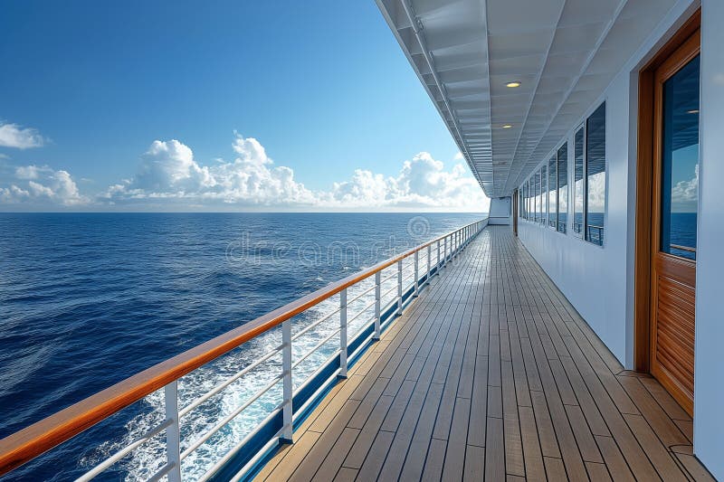 Open Deck of a Luxury Cruise Ship Stock Photo - Image of deck, romantic: 312109638