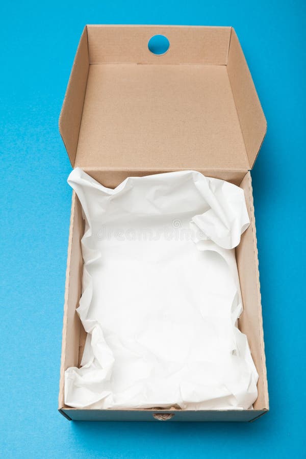 Delivery Carton Box, Corrugated Cardboard. Container Packing Stock ...