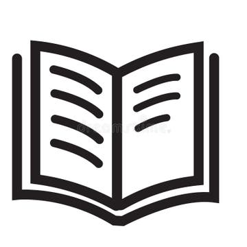 Open Diary Icon Vector Sign and Symbol Isolated on White Background ...