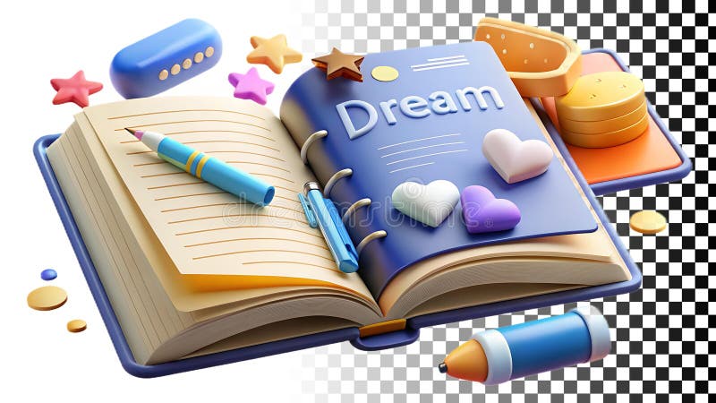 Open Diary with Pen Journal Writing Notebook Memories Png Transparent ...