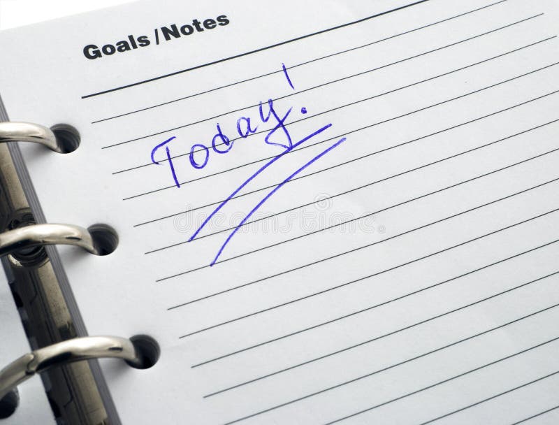 The open diary with a word stock image. Image of list - 5601207