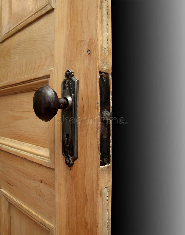 Open door stock image. Image of enter, exit, retro, ornament - 21668491