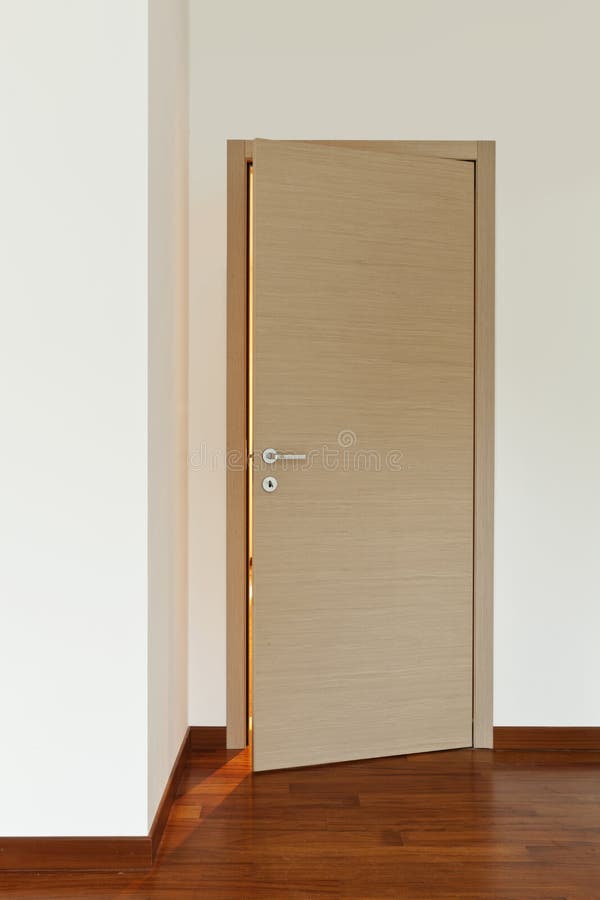 Open door stock image. Image of open, parquet, interior - 22373277