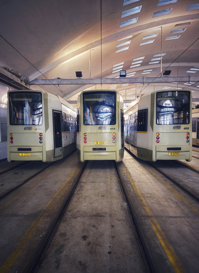 Open Door Day at Dudesti Tram Depot Editorial Photography - Image of ...