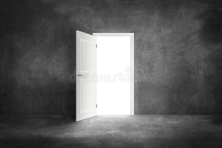 Open the door stock photo. Image of black, door, dreamlike - 56842428