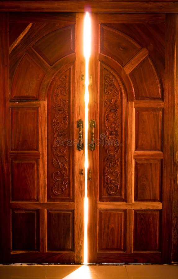 Open the door light stock photo. Image of light, gold - 66056052