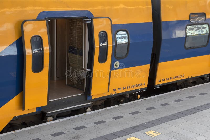 Open Door Train at Amsterdam the Netherlands 25-9-2020 Editorial Stock ...