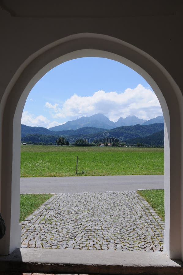 The Open Door Over White Background. Freedom Concept, Stock Photo ...