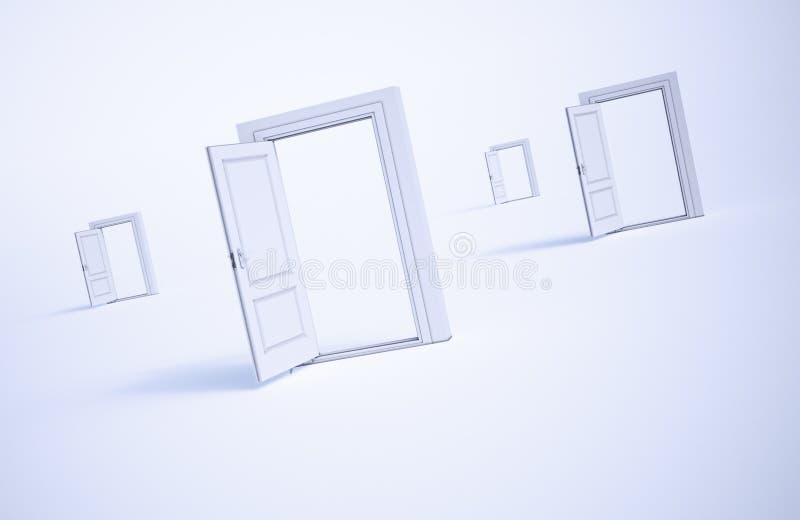 Open doors stock photo. Image of idyll, isolated, dream - 8222654