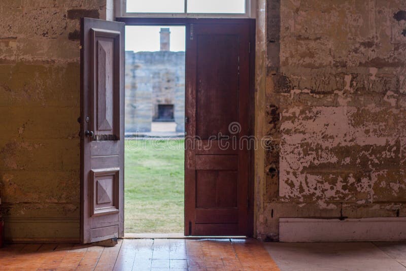 Open doors stock image. Image of warehouse, looking, island - 53561679