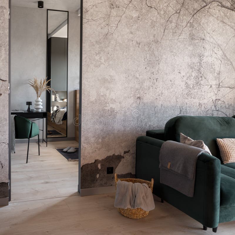 Open doors to study room stock photo. Image of contemporary - 253834356