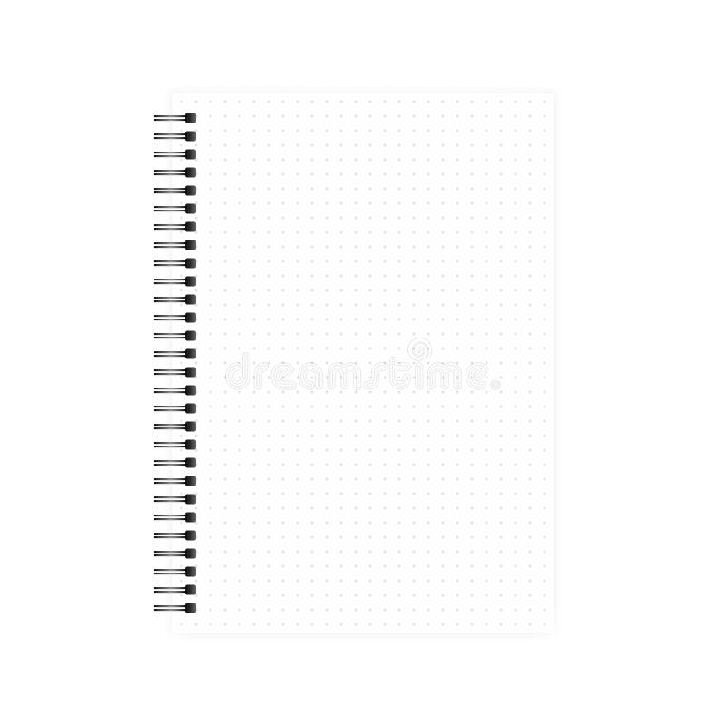 Top Spiral A4 Notebook, Sketchbook Or Diary, Vector Mockup Stock Vector ... Top Spiral A4 Notebook, Sketchbook Or Diary, Vector Mockup Stock Vector ...