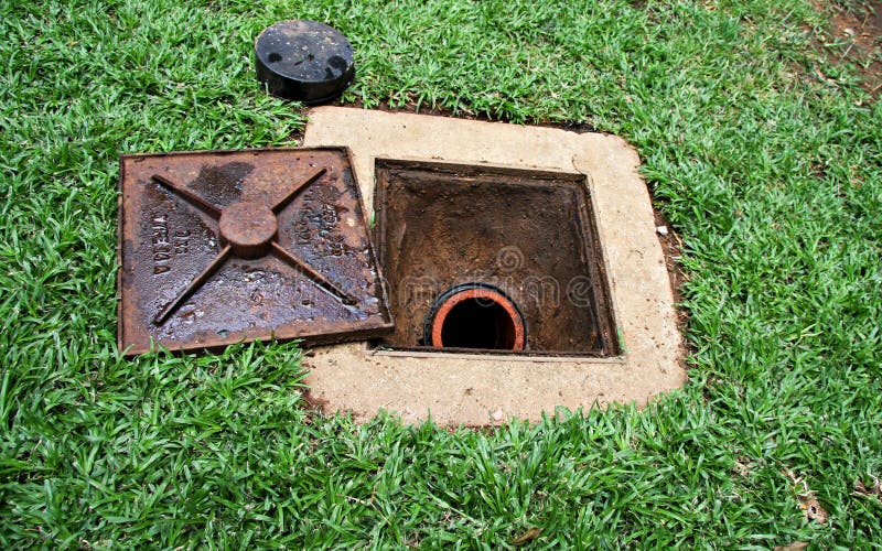 Open Drain stock photo. Image of concrete, ducts, sewage - 27392894