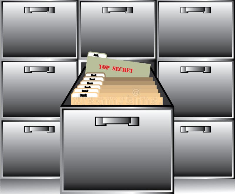 Open Drawer Top Secret File Stock Illustrations – 13 Open Drawer Top ...