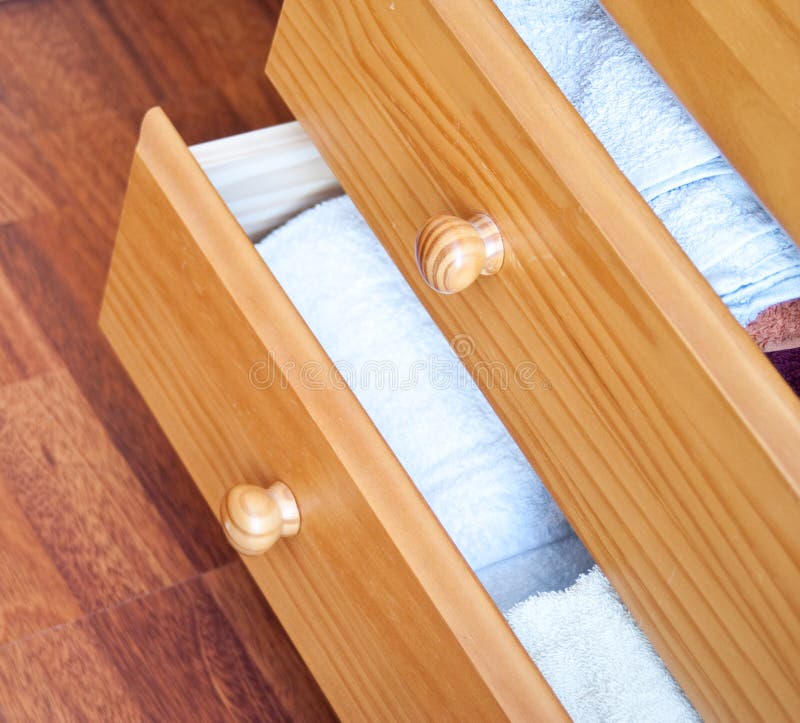 Open drawers stock photo. Image of knob, storage, wooden - 21705366