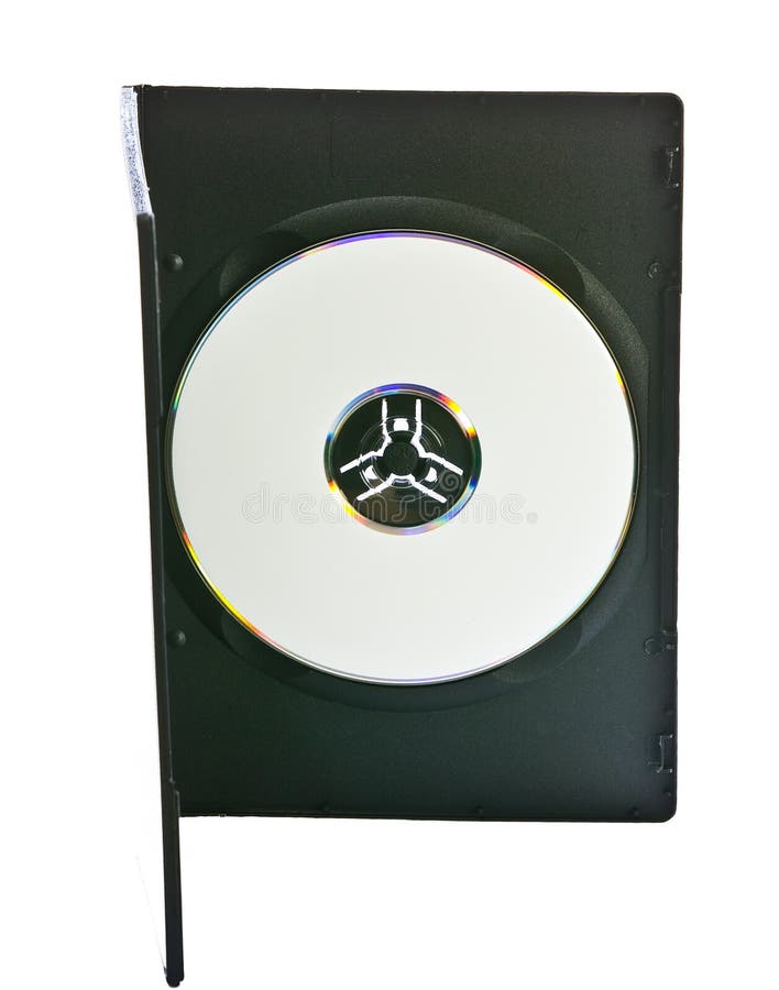 White CD Case Open stock photo. Image of storage, medium - 33766868