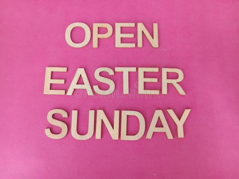 Open easter sunday message stock image. Image of banner - 311424301