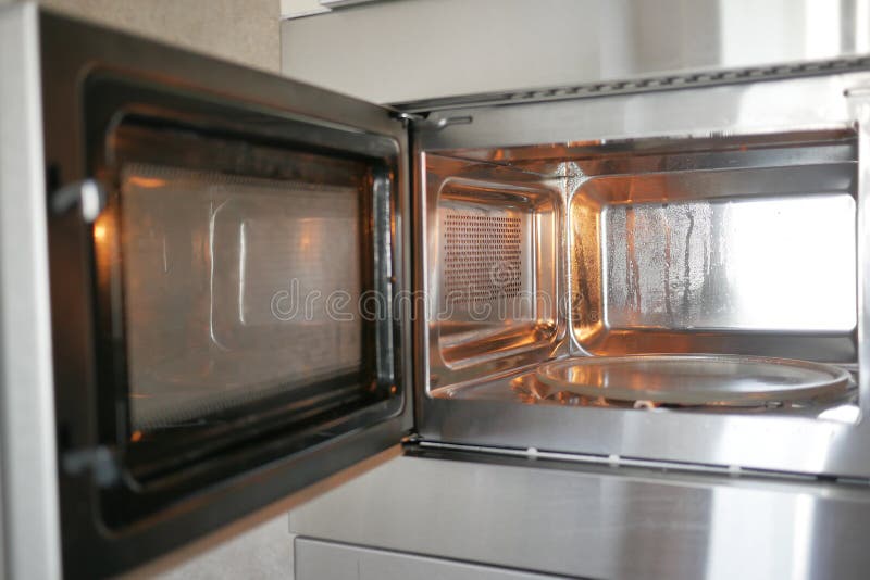 Open electric oven at home stock photo. Image of frame - 282165962