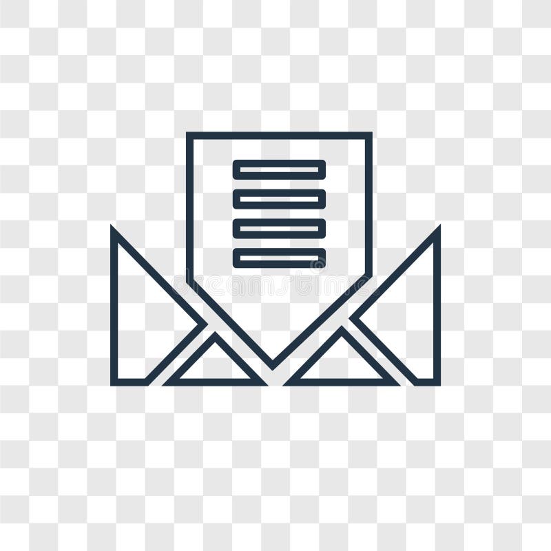 Open Concept Vector Linear Icon Isolated on Transparent Background ...