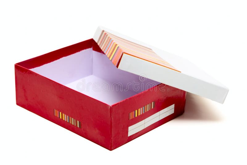 Open Empty box stock photo. Image of crate, fashion, container - 11627784