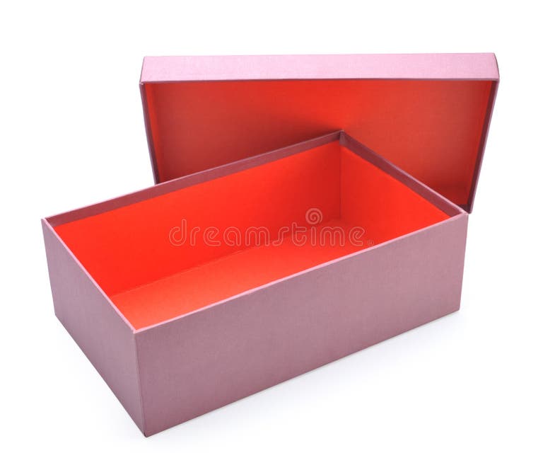 Open Empty box stock image. Image of parcel, hide, gift - 12174251