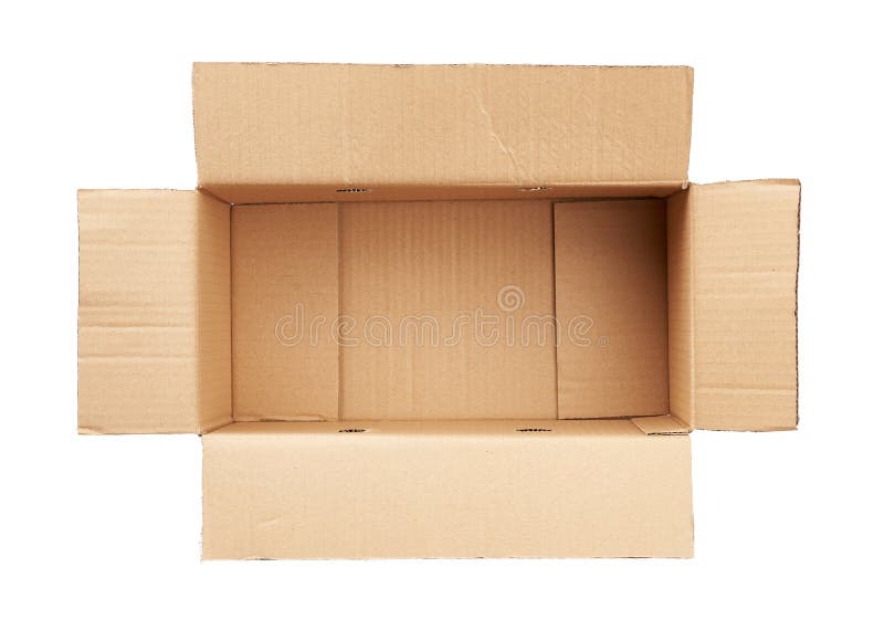 109 Gift Box Top View Isolated Open Rectangular Stock Photos - Free ...