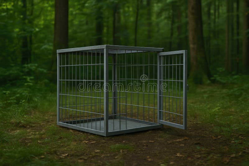 Empty Mma Cage Fighting Octagon Arena Awaiting Fight Night Stock Image ...