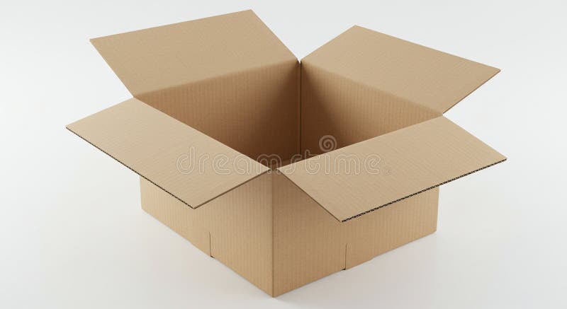 Empty Open Cardboard Boxes Stock Illustrations – 4,779 Empty Open ...
