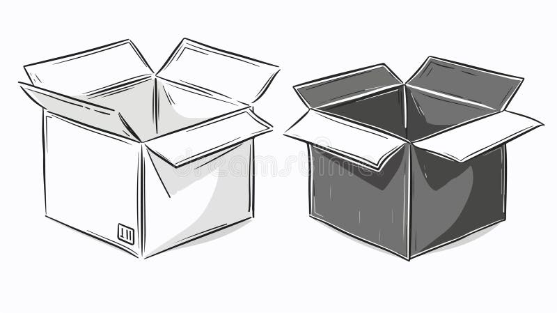 Empty Box Line Art Stock Illustrations – 12,813 Empty Box Line Art ...