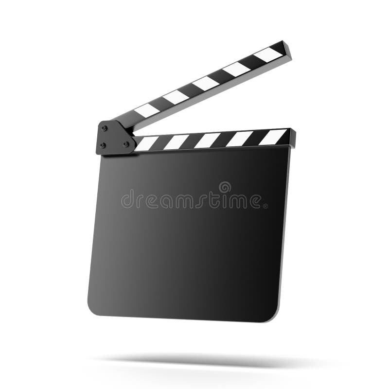 Movie Clapboard stock vector. Illustration of hinged - 11610736