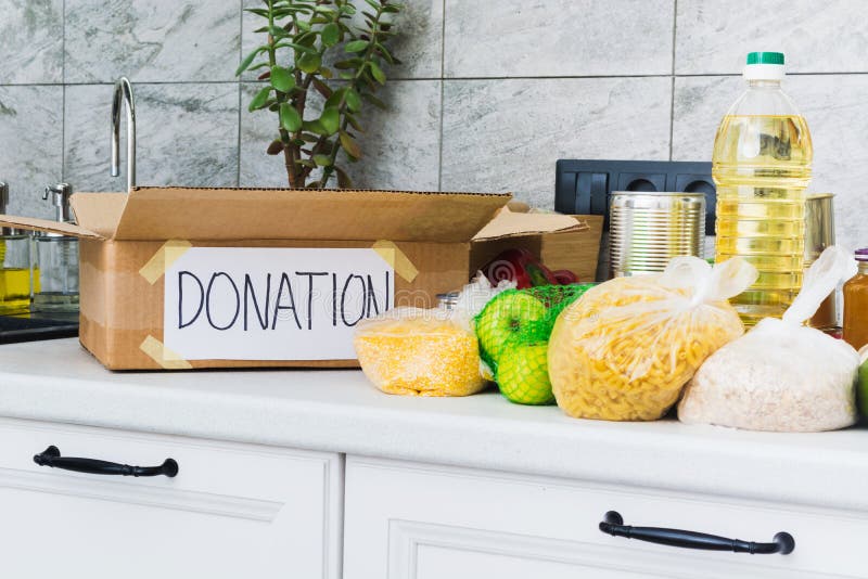 Empty Donation Box Isolated Stock Photo - Image of garage, isolated ...