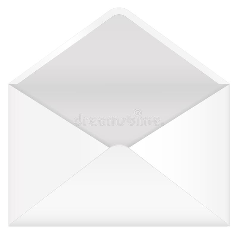 Empty envelope icon stock vector. Illustration of paper - 141317607