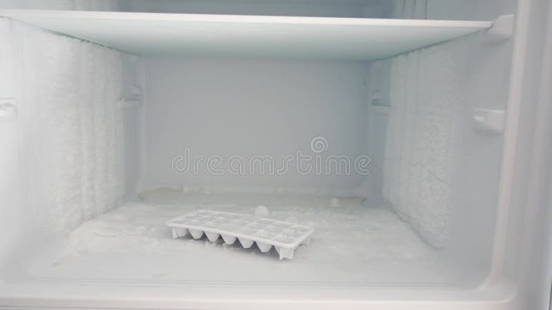 Open empty fridge at home stock footage. Video of cool - 279271228