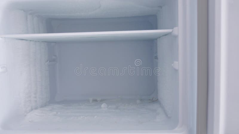 Open empty fridge at home stock footage. Video of cool - 279271228