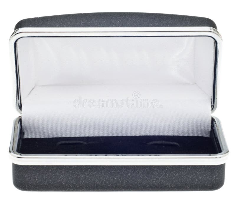 Open Empty Jewelry Box stock image. Image of hinged, empty - 20343399