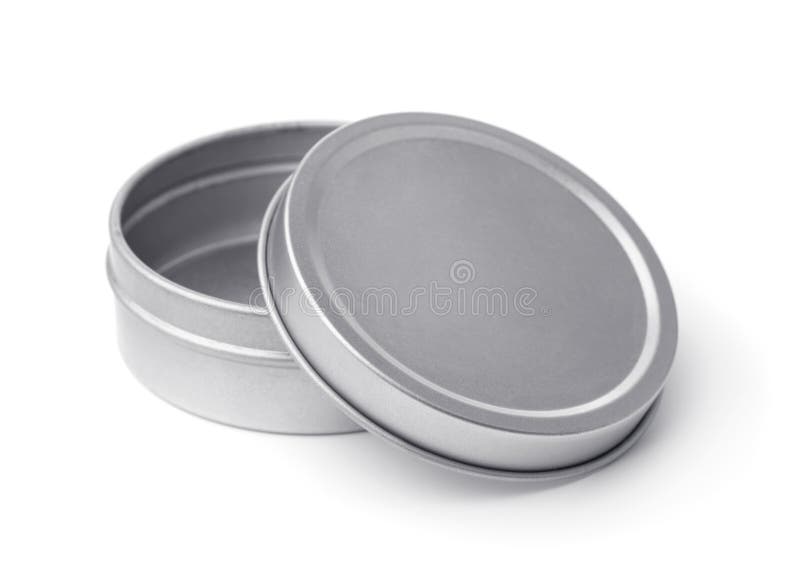 Metal Round Post Mount Brackets Mounted on Grey Post Stock Photo ...