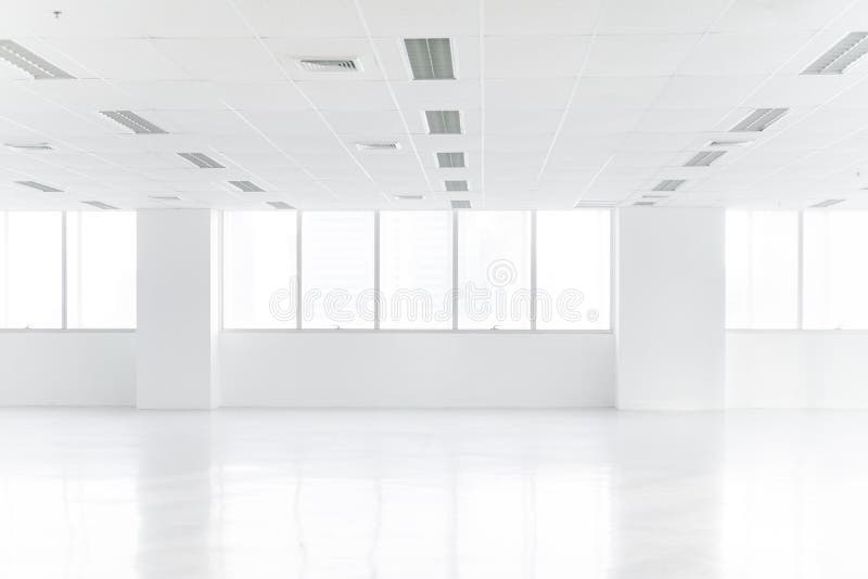 Open empty office space stock photo. Image of apartment - 57324820
