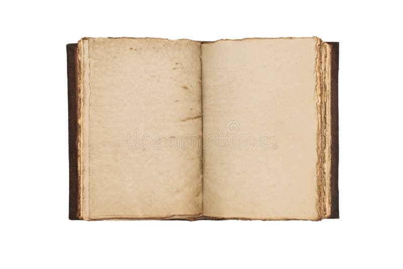 Vintage Notebook Open