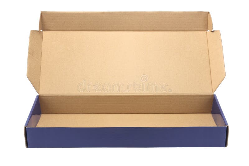 Open empty gift box stock photo. Image of decoration - 21218532