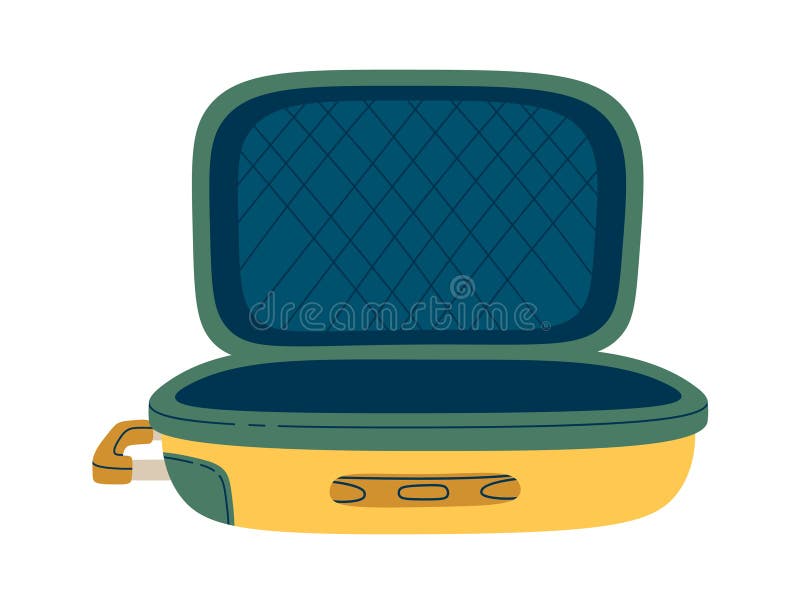 Empty Open Suitcase Stock Illustrations – 581 Empty Open Suitcase Stock ...