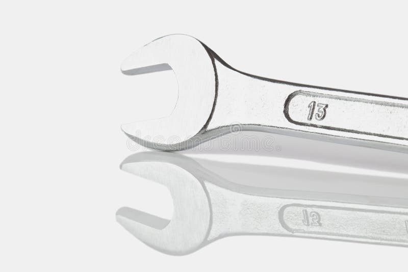 Open end spanner, close up stock image. Image of iron - 50497123