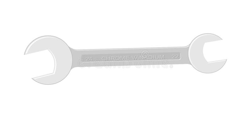 Open End Wrench Vector Stock Illustrations – 148 Open End Wrench Vector ...