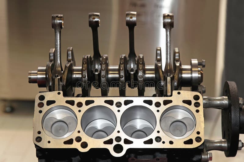 Engine pistons stock photo. Image of pistons, open, machine - 6483680