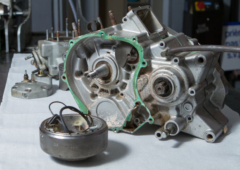 Open engine stock image. Image of metal, tools, connecting - 49929183