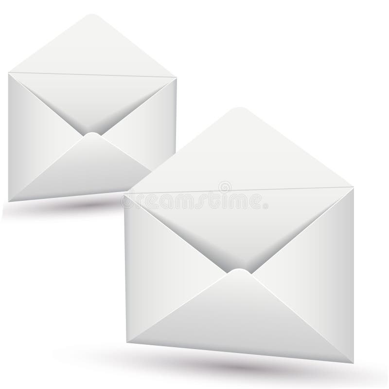 @ symbool en envelop stock illustratie. Illustration of document - 15012024