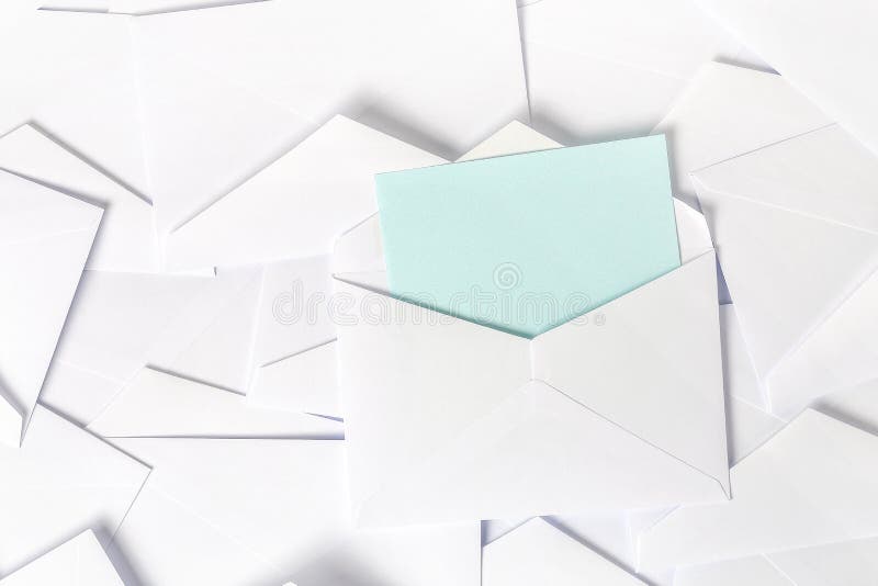 Open envelope stock image. Image of office, send, communicate - 114274657