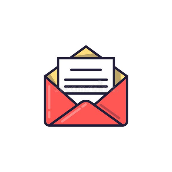 Document Email Icon Stock Illustrations – 50,927 Document Email Icon ...